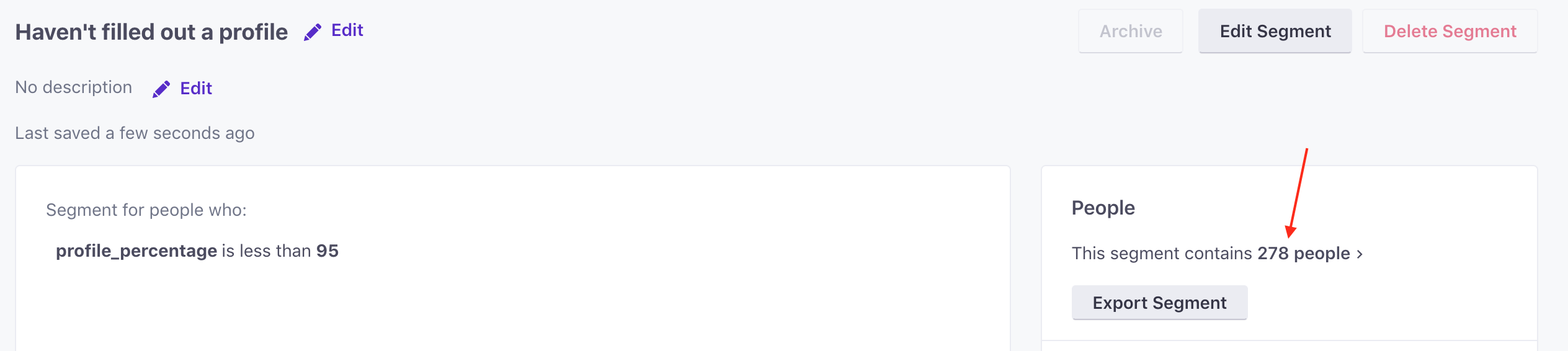 Setting Up Segments for Specific Purposes | Customer.io Docs