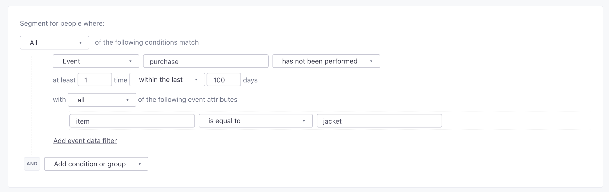 Setting Up Segments for Specific Purposes | Customer.io Docs