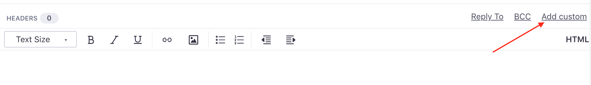 Set Custom Email Headers | Customer.io Docs
