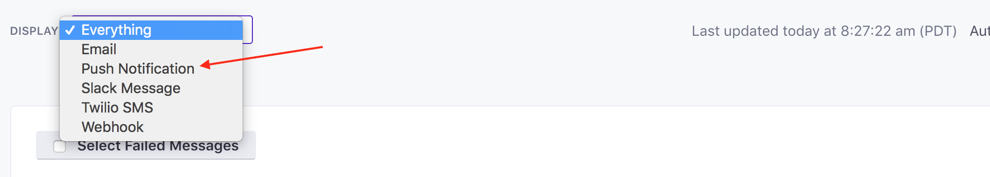 Push metrics and message statuses | Customer.io Docs
