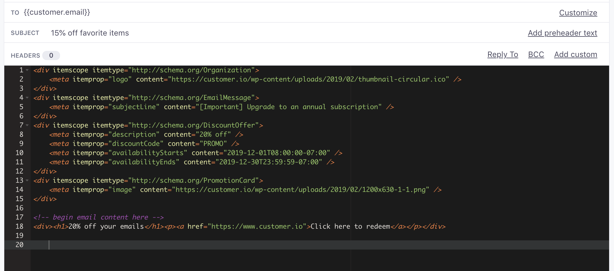 Gmail Promotions | Customer.io Docs